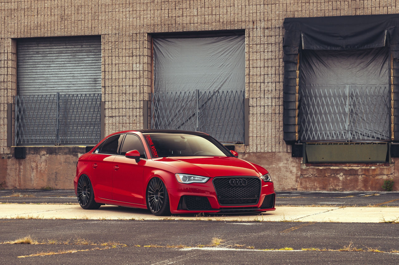 2015 Audi A3 - Rotiform BUC - Black | Wheel Pros